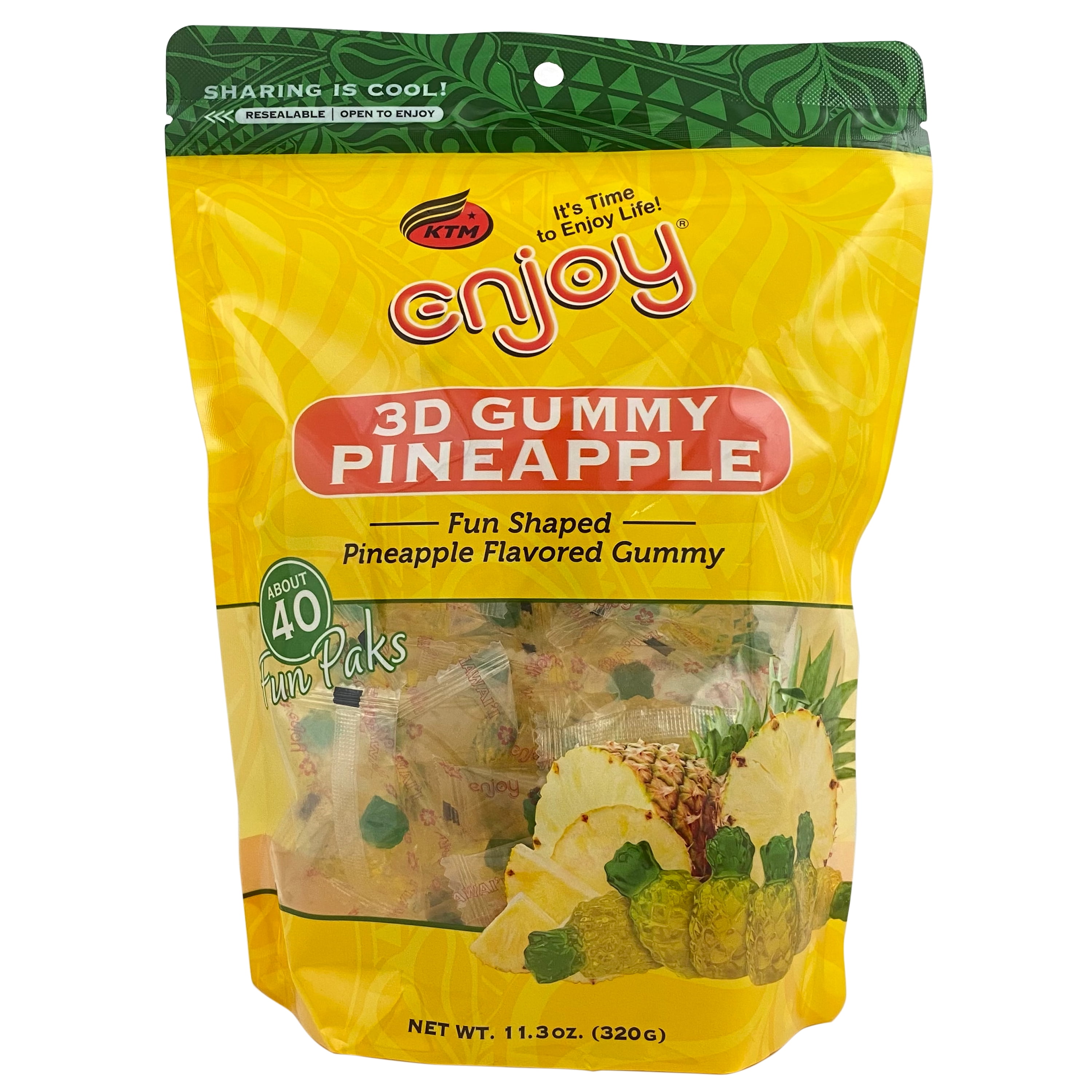 Enjoy Fun Packs Gummy Pineapple Gummy, 11.3 oz - Walmart.com