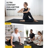 CAMBIVO Yoga Mat, Extra Long and Wide Exercise Mat 84" x 30" x 1/4 inch ...