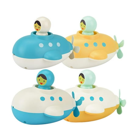 Clockwork Floating Submarine Smooth Water Jet Submarine Toy Electric ...
