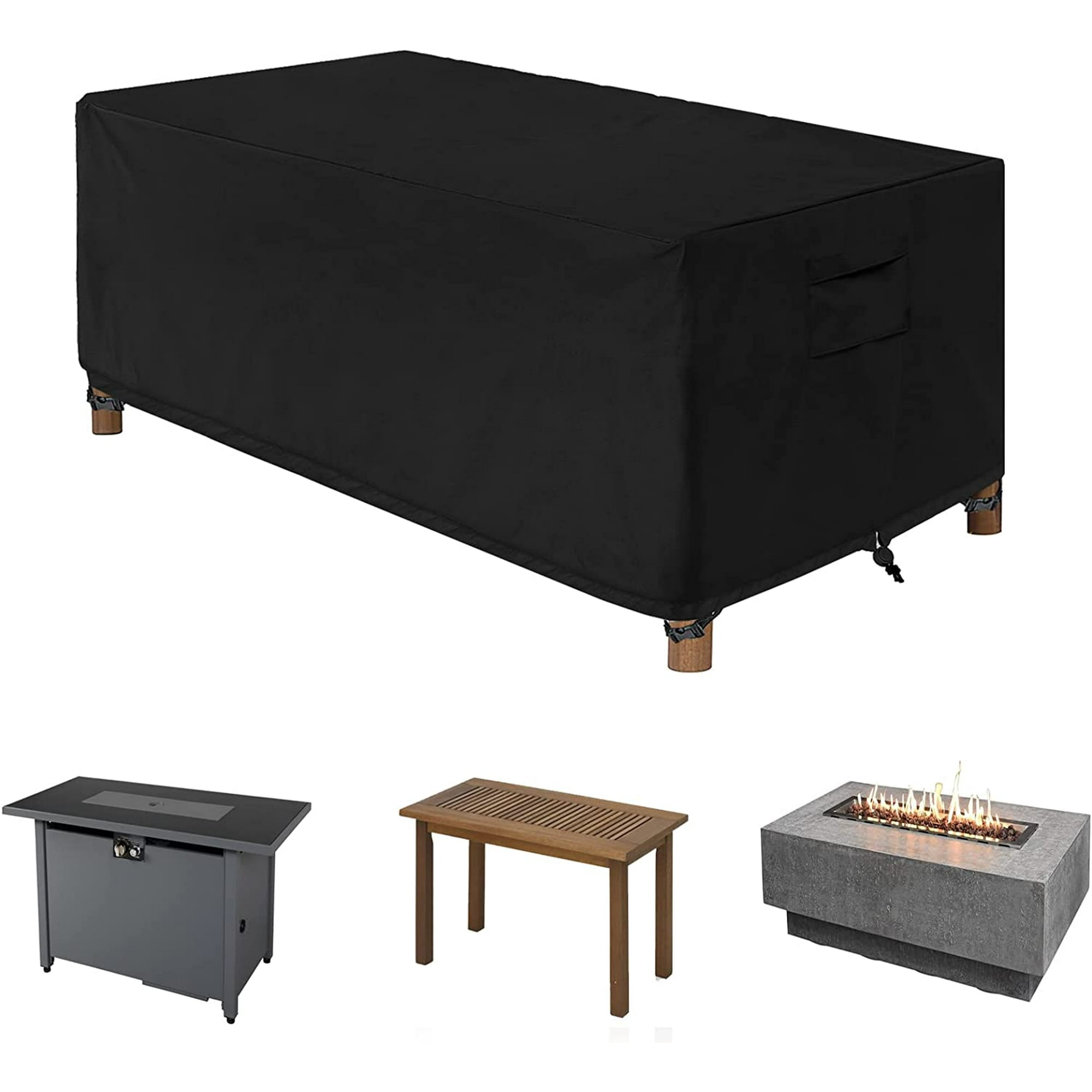 Click here for Xinqihang Patio Rectangular Fire Pit Cover Waterpr... prices