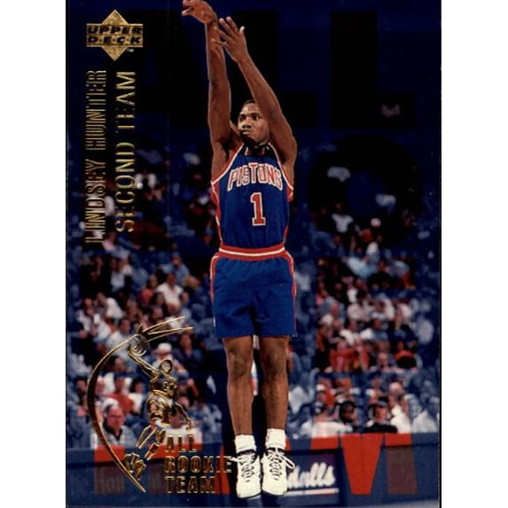 1994-95 Upper Deck #10 Lindsey Hunter ART NBA Basketball Trading Card ...