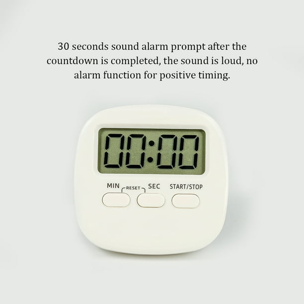 Kitchen Timer with Stand Count Down Student Studying Fitness Baking ...