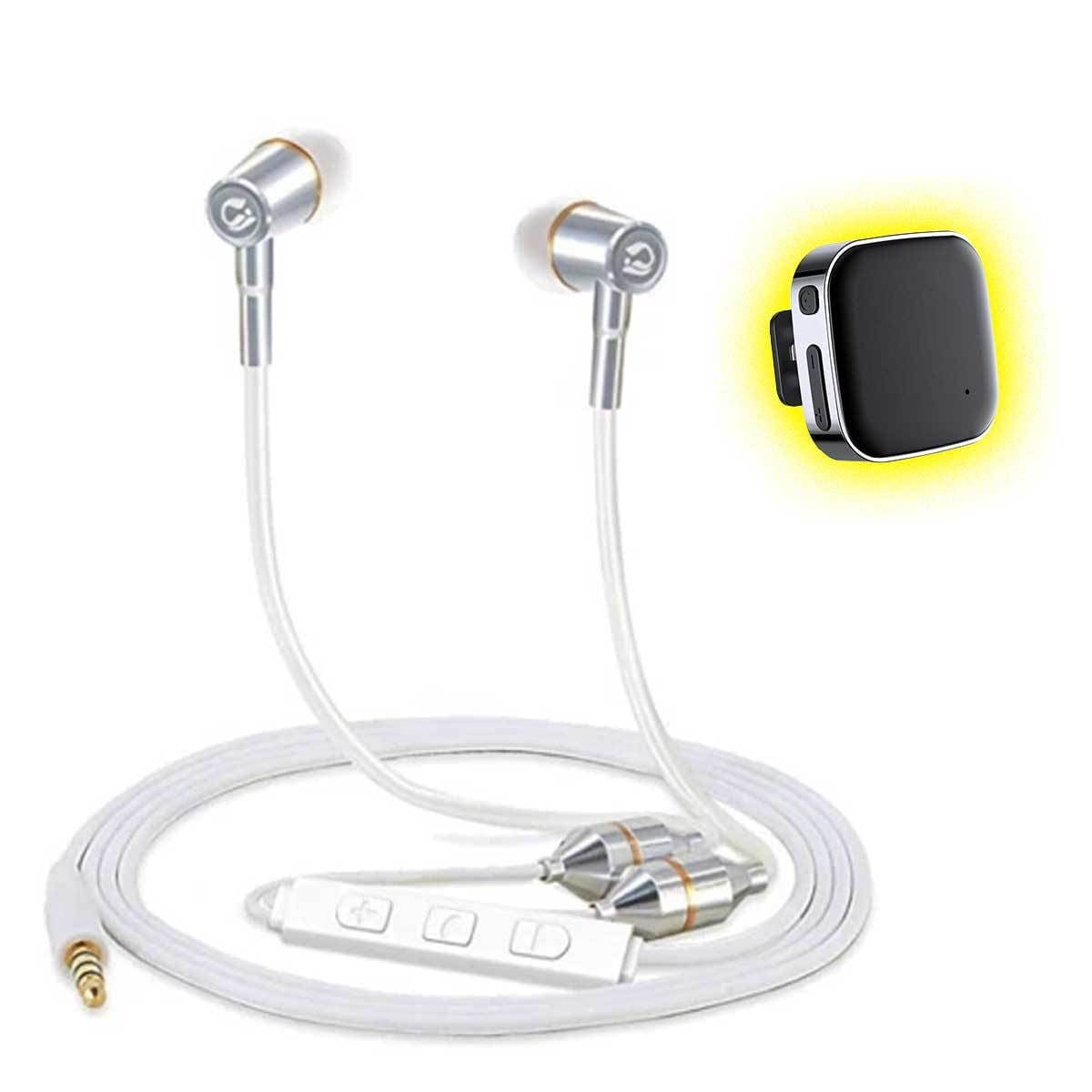 EMF Radiation-Free Air Tube Earbud Headphones - Walmart.com