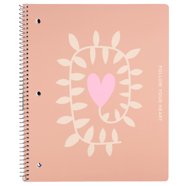 U Style Antimicrobial 1 Subject Notebook with Microban®, 80 Sheets ...
