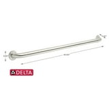 Delta Genuine Parts DF6342SS 42" Stainless Steel Heavy Duty Grab Bar ...