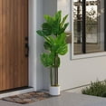 Kicctian 3.6FT Artificial Monstera Plant with Planter Pot and Lifelike ...
