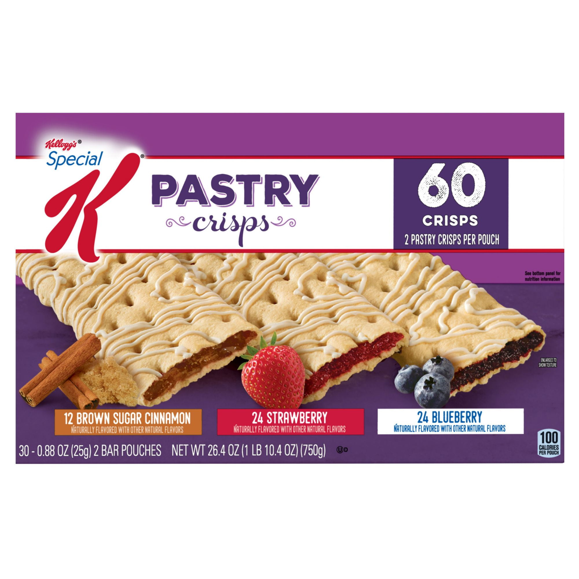 Kelloggs Special K Pastry Crisps Variety Pack 30 Count. - Walmart.com Kelloggs Special K Pastry Crisps Variety Pack 30 Count. - Walmart.com