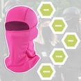 Balaclava Face Mask Adjustable Windproof UV Protection Hood - Walmart.com