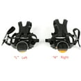Yokua Multi-Purpose Bicycles Pedals Bike Pedals with Toe Clip and ...