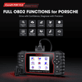 Bidirectional Diagnostic Tool for Porsche/Cayenne, iCarsoft 2025 POR V3 ...