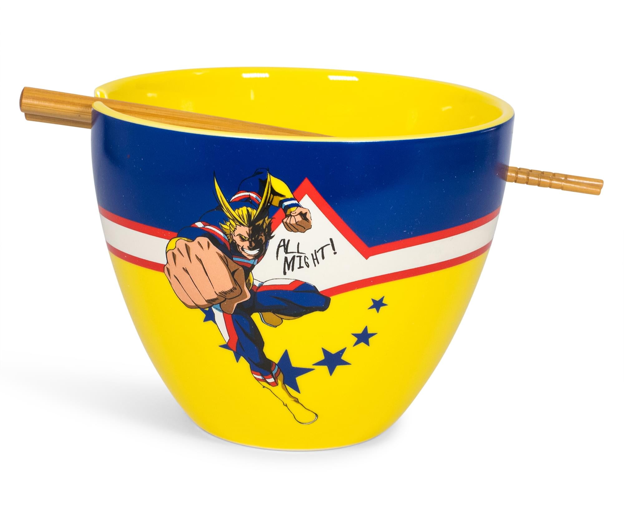 My Hero Academia All Might Dinnerware Set | 16-Ounce Ramen Bowl and ...