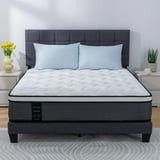 10'' Full Size Mattress, Hybrid Firm Mattress in a Box with Gel Memory ...
