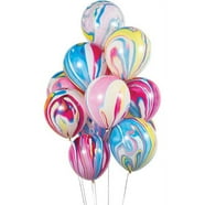 Creative Converting 12" Red Solid Latex Classic Balloons, 15 Count ...