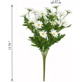 Viworld Artificial Daisy Flowers Fake Gerber Daisy Silk Bouquets 2 ...