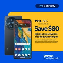 Walmart Family Mobile TCL A3 32GB Black - Prepaid Smartphone, Cell ...