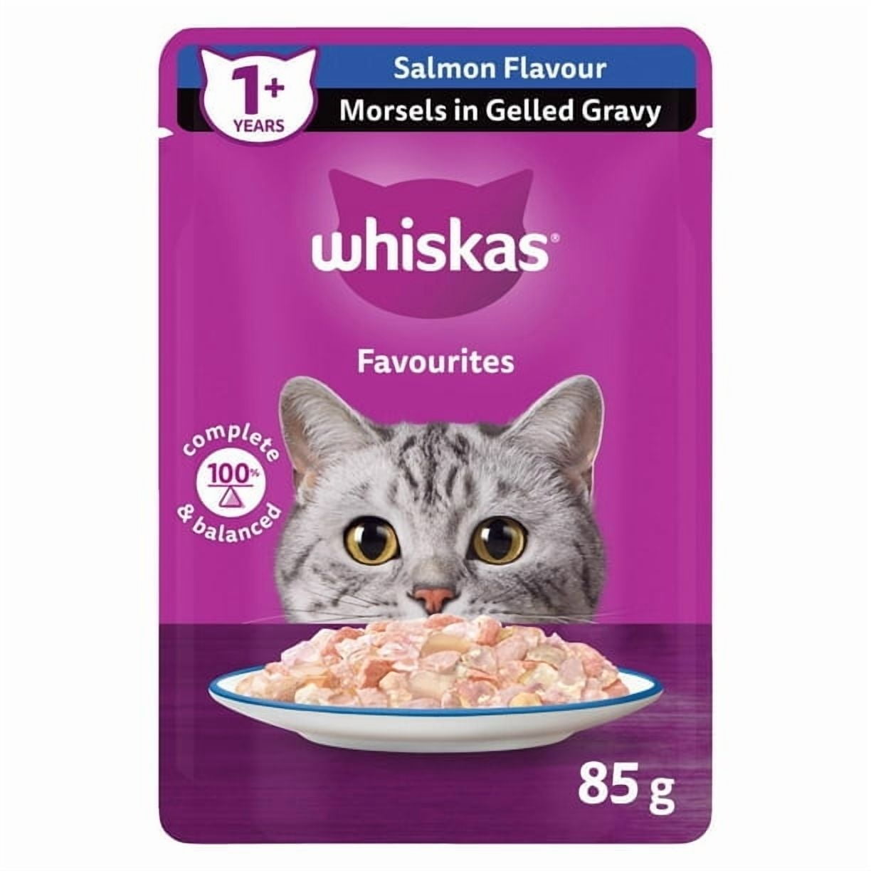 Click here for Whiskas Favourites Morsels In Gelled Gravy Salmon... prices
