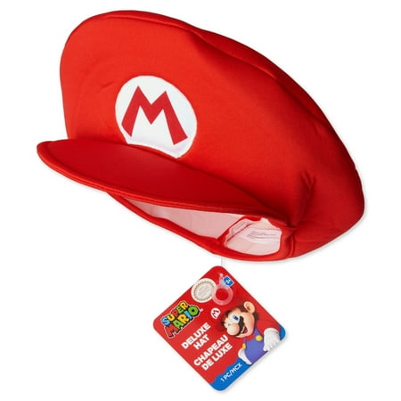 Super Mario Costume Party Hat - Walmart.com
