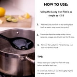 Lucky Iron Fish® Cooking Tool Adds Iron to Food. Reusable for 5 Years ...