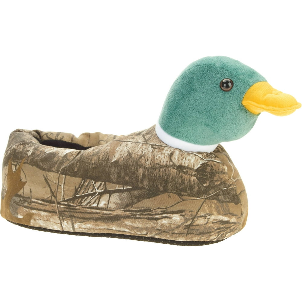 Realtree - Men's Real Tree Mallard Duck Slipper - Walmart.com - Walmart.com