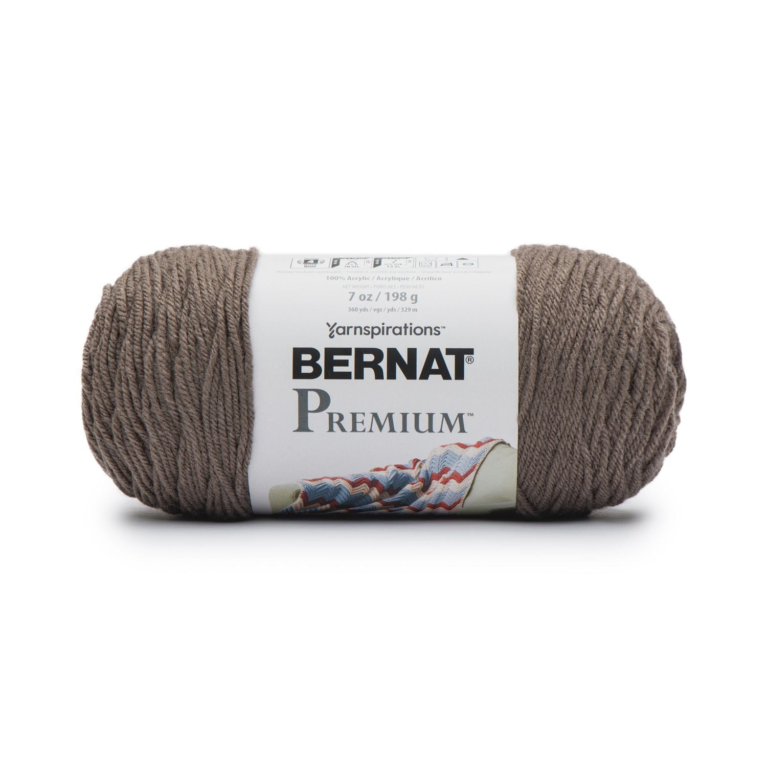 Bernat® Premium™ Yarn, Acrylic #4 Medium, 7oz/198g, 360 Yards - Walmart.ca