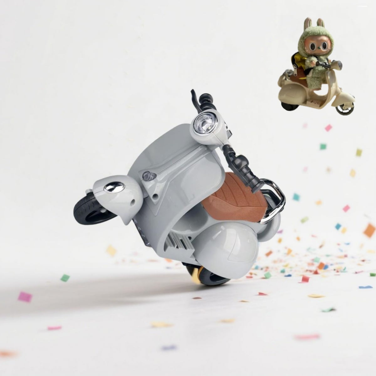 Labubu Accessories: Labubu Scooter Toy with Light and Music ...