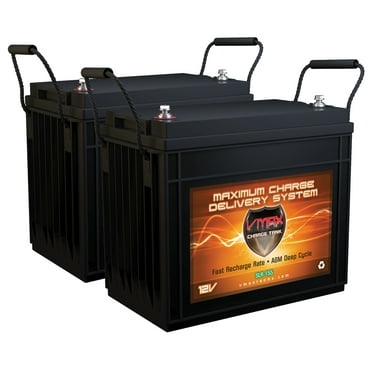 VMAX SLR100 12V 100ah Deep Cycle Battery for RV Off Grid Solar panel ...