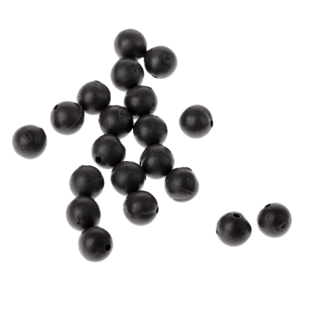Click here for Xuanheng 20pcs 5mm Rubber Fishing Beads Floating R... prices