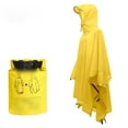 Adult outdoor waterproof raincoat with hood, heavy duty 3 in 1 raincoat ...