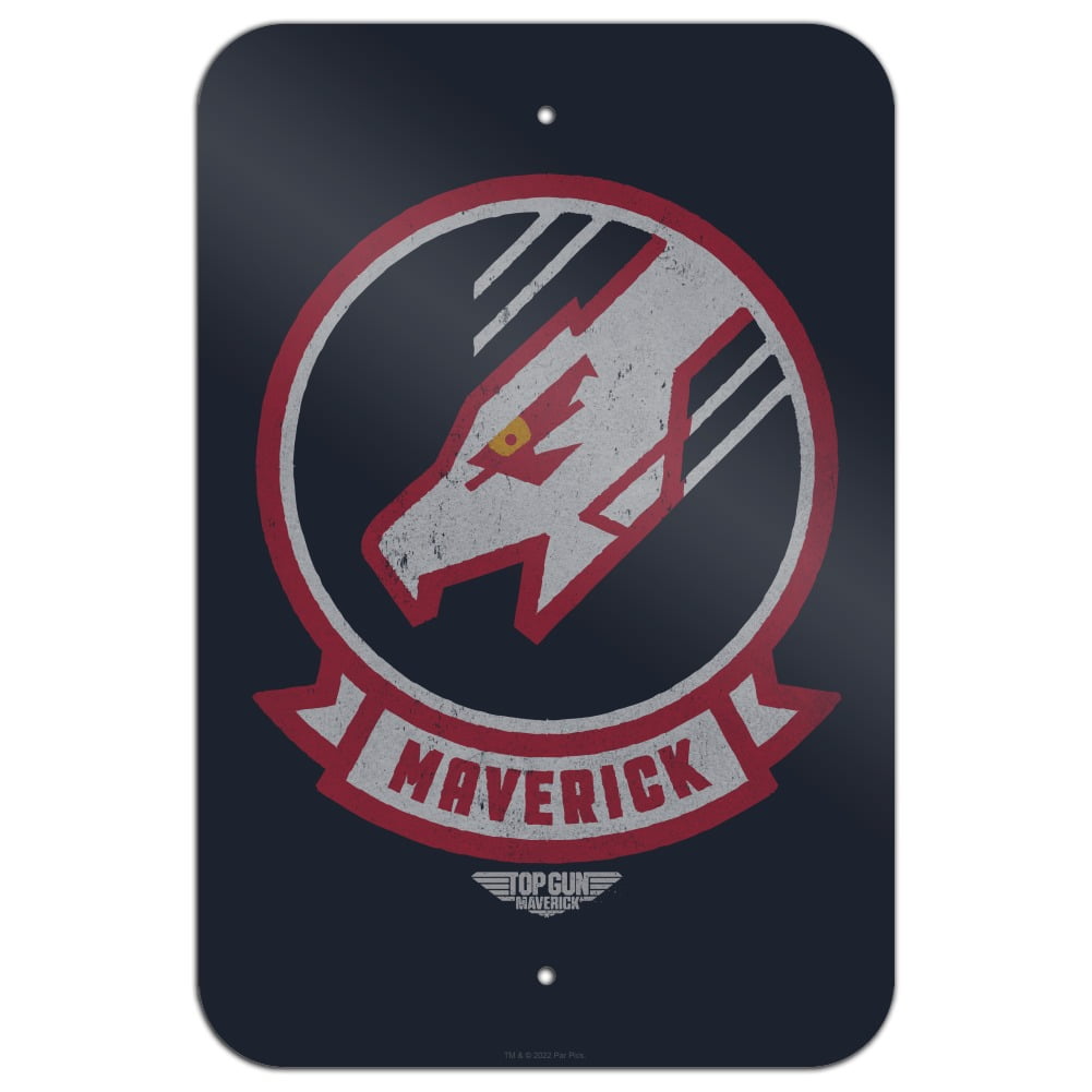 Top Gun: Maverick Patch Home Business Office Sign - Walmart.com