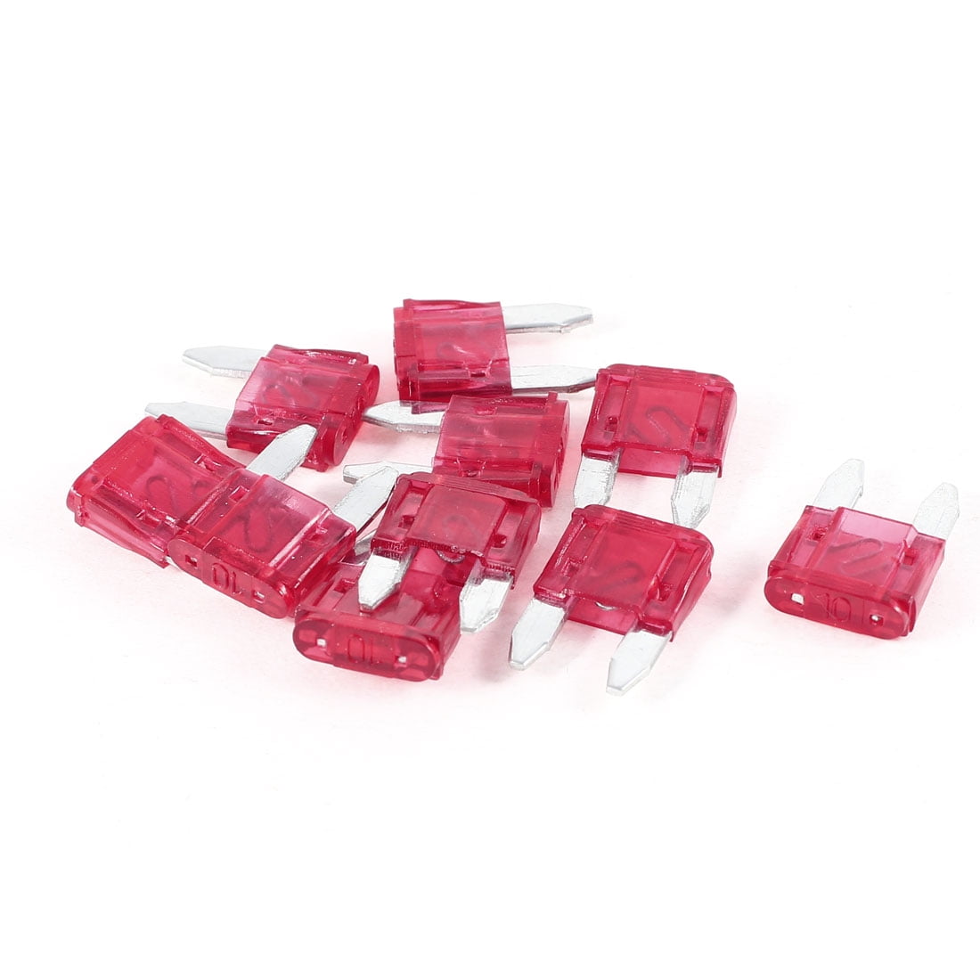 NEW PACK OF 10 X MIXED MINI BLADE FUSES CAR VAN CAMPER CARAVAN ...