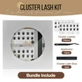 Cluster Eyelash Kit 24Pcs Eyelash With Clusters Eyelash Applicator Tool ...