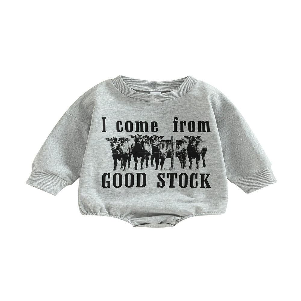 Click here for Pointerteck Western Newborn Baby Boy Clothes Cow P... prices