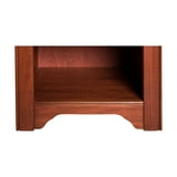 Renovators Supply End Tables Bedroom Cherry Stain Birch Shaker End Table Living Room - Walmart.com