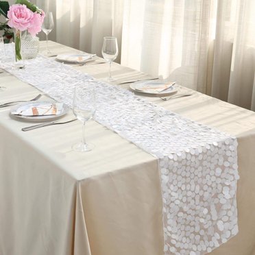 Efavormart Royal Blue Premium Pintuck Table Top Runner For Weddings ...