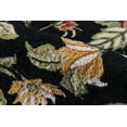 Momeni Spencer Hand Hooked Wool Black Area Rug 7' X 7' Round - Walmart.com