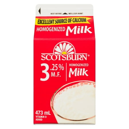 Scotsburn 3.25% Homogenized Milk | Walmart Canada