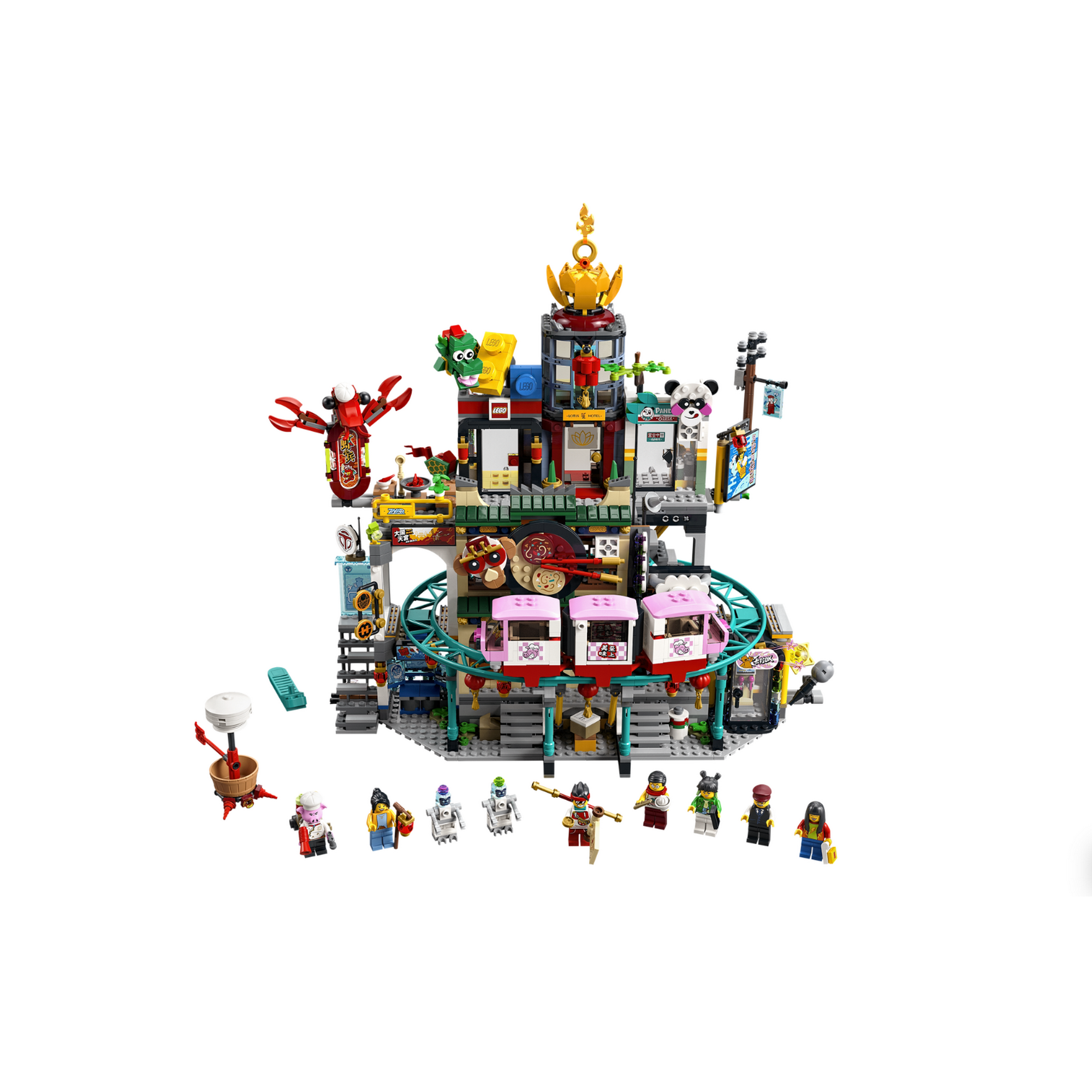 Click here for Lego Monkie Kid The City Of Lanterns 80036 Buildin... prices