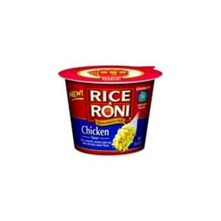 Rice-A-Roni Chicken Flavor Microwave Single Serve Cup, Pack - 12 ...