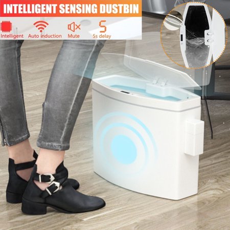 11L Automatic Inductive Infrared Touch Sensing Trash Can Wet/Dry ...