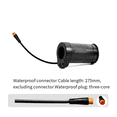 378X Half Twist Throttle Waterproof Connector Electric Bike Throttle ...