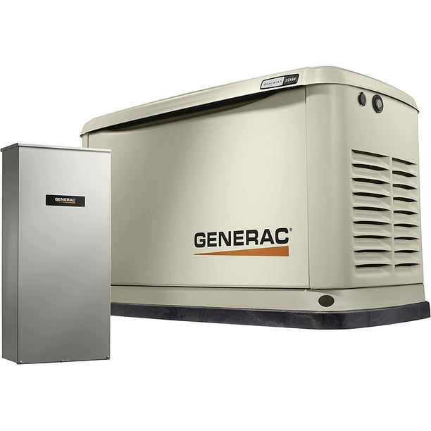Generac 70432 Home Standby Generator Guardian Series 22kW/19.5kW Air ...