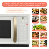 Beautiful 1.1 Cu ft 1000 Watt, Sensor Microwave Oven, White Icing by ...