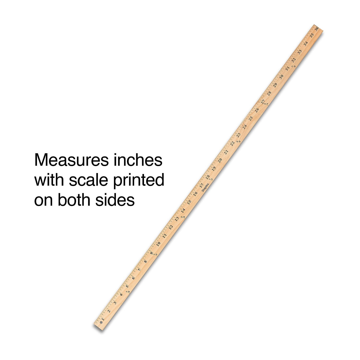 Staples Wood Yardstick 36" (51893) 2773007 - Walmart.com