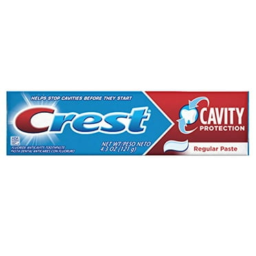 Crest Cavity Protection Toothpaste, Regular, 0.85 oz - Walmart.com
