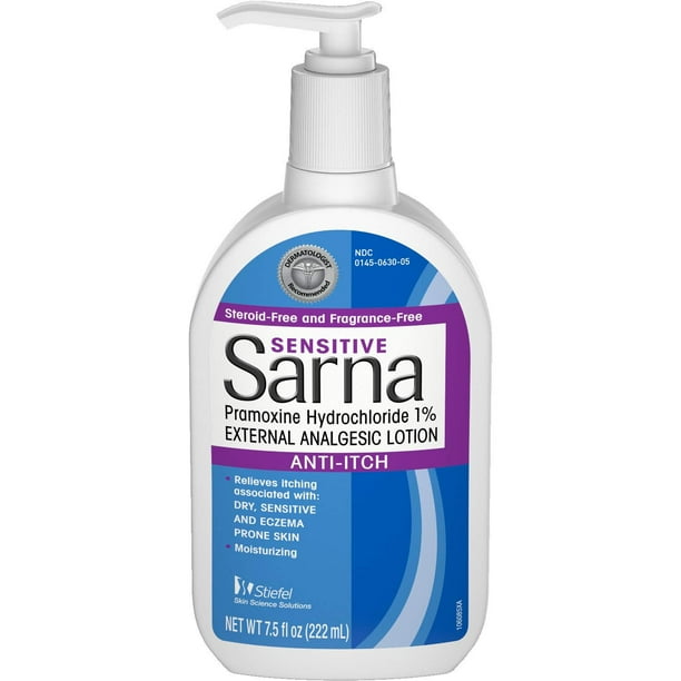 Sarna Original Anti-Itch Lotion, Soothes Irritated Skin, 7.5 oz, 4-Pack ...