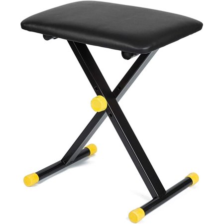 Piano Chair 1-Person Keyboard Bench X-Shaped Folding Piano Stool ...