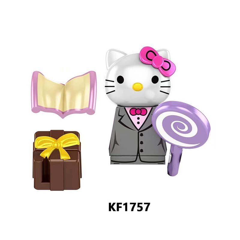 Bloques de construcción de Anime de dibujos animados de Disney para ...