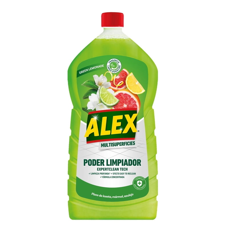 Alex Limpiador Multisuperficies Green Lemonade 1.8 lts | Walmart en línea