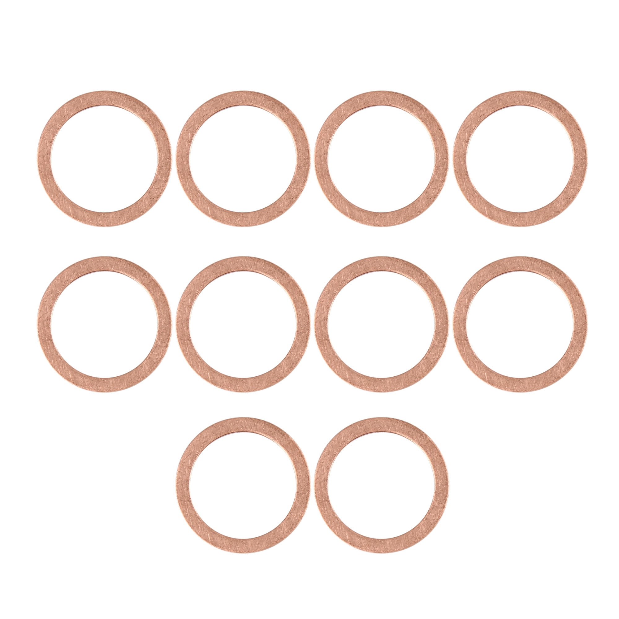 Click here for Unique Bargains 10pcs 18 X 24 X 1mm Copper Tone En... prices