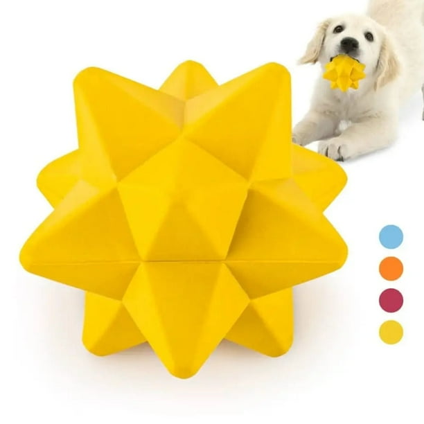 Non-Toxic Rubber Dog Chew Ball Toy Interactive Training For Aggressive ...